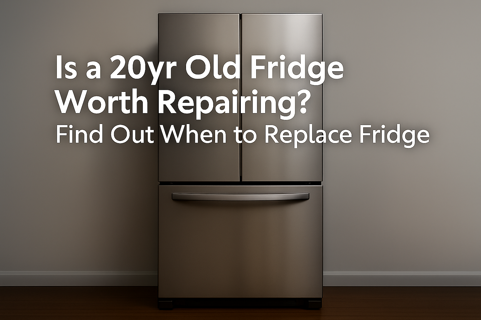 Repair or Replace? Is a 20yr Old Fridge Worth Fixing