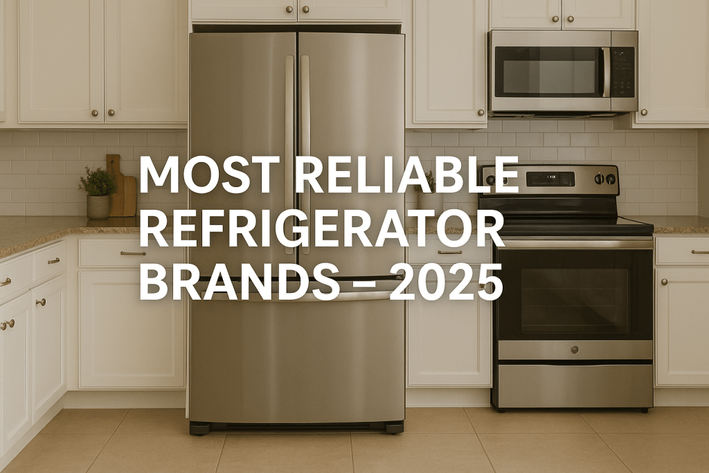 The Most Reliable Refrigerator Brands in 2025